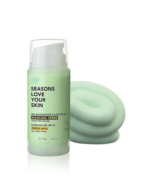 Bloqueador solar FPS 50 Love Your Skin Seasons Manzana Verde 100 g 4