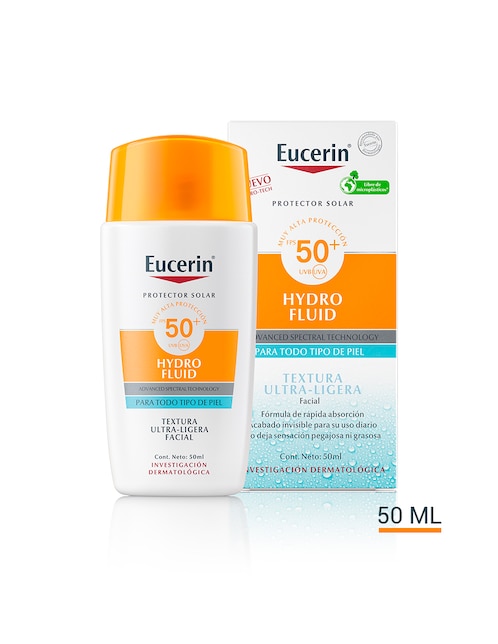 Bloqueador solar FPS 50 Eucerin sun hydro fluid Eucerin Eucerin Sun 50 ml 6