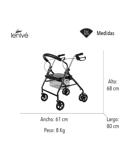 Andadera Lenivé ANDA-1NG 7