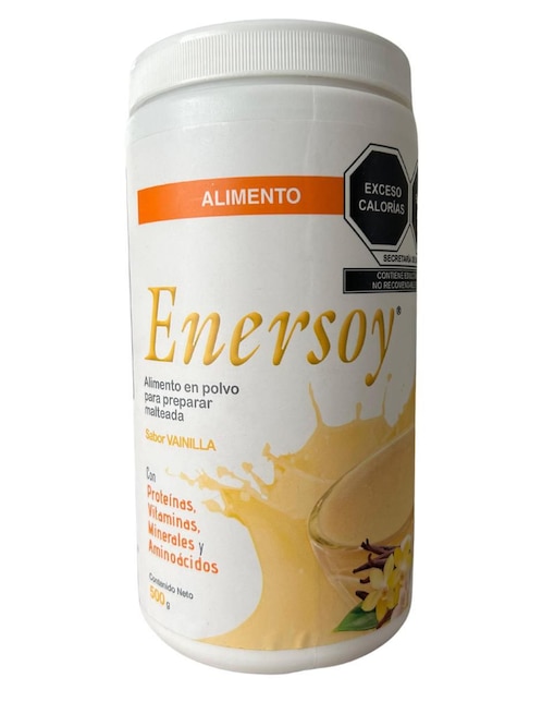 Enersoy Vitaminas y minerales Salud Natural sabor vainilla de 500 g 1
