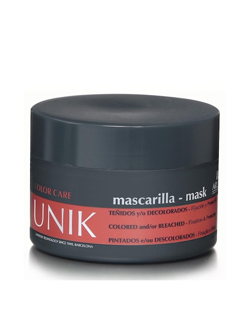 Acondicionador para cabello Mascarilla Unik Color Care Arual 250 ml 1