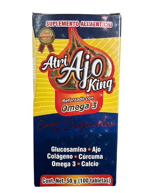 Atri Ajo King Pretty Bee con omega 3 de 100 tabletas 1