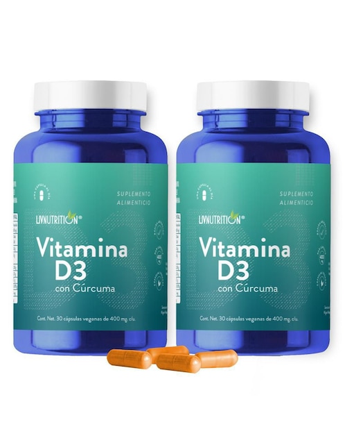 Vitamina D3 Liv Nutrition 1