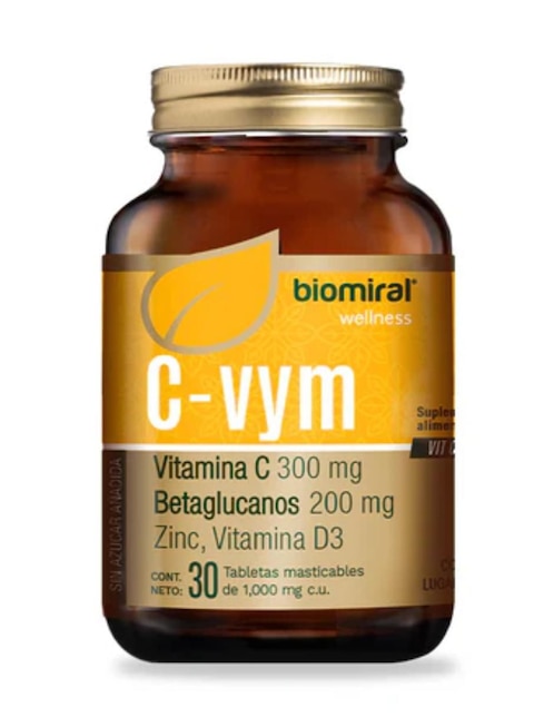 C-Vym Biomiral de 30 tabletas 1
