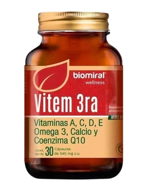 Vitem Biomiral Biomiral de 30 cápsulas 1