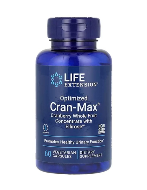 Cran Max Life Extension con vitaminas y minerales de 60 cápsulas 1