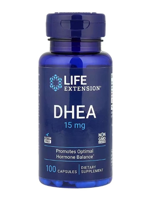 Dhea Life Extension de 100 cápsulas 1