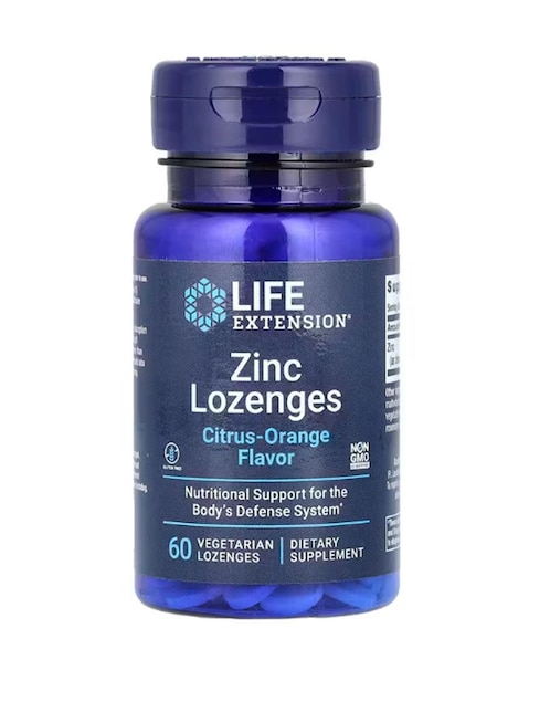Zinc Life Extension de 60 cápsulas 1