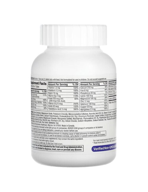 Multivitamínico suplemento alimenticio Centrum tabletas para hombre 3