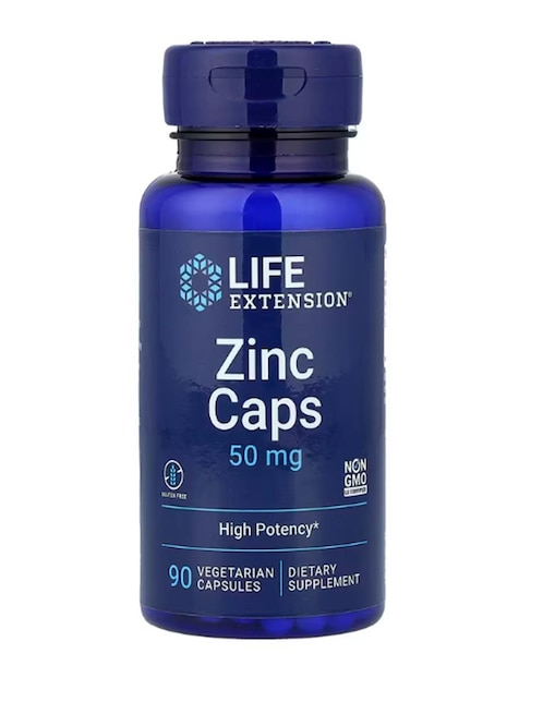 Zinc Life Extension de 90 cápsulas 1