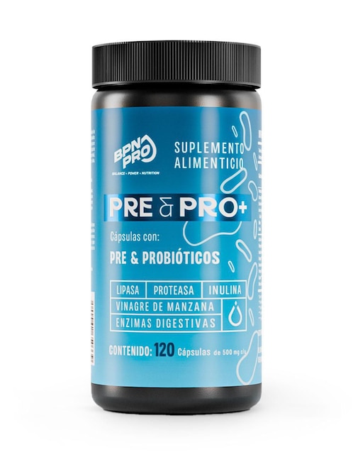 PRE & PRO + Bpn Pro con probióticos de 120 cápsulas 1