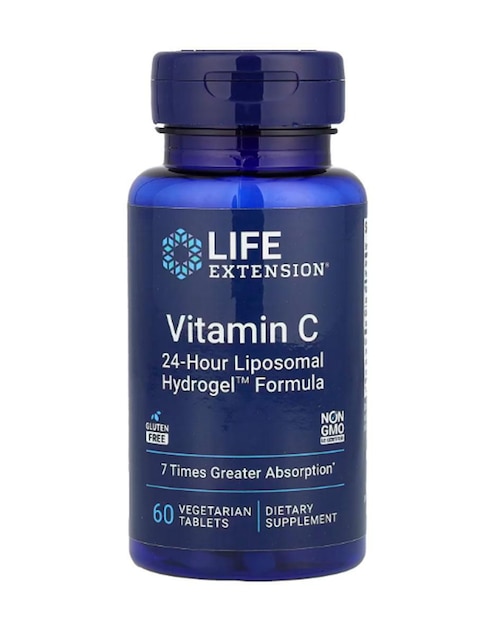 Vitamina C Life Extension de 60 tabletas 1