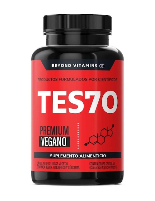 Testo Premium Vegano colágeno Beyond Vitamins cápsulas para hombre 1