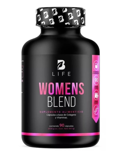 Multivitamínico womens blend suplemento alimenticio B Life cápsulas ...