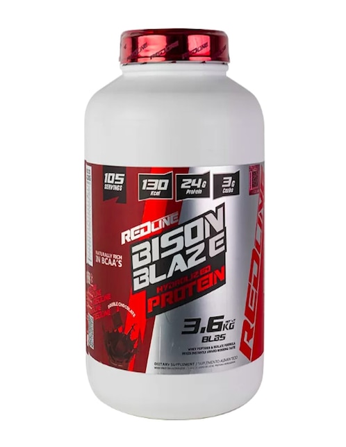 Proteina hidrolizada bison blaze Redline sabor chocolate 1