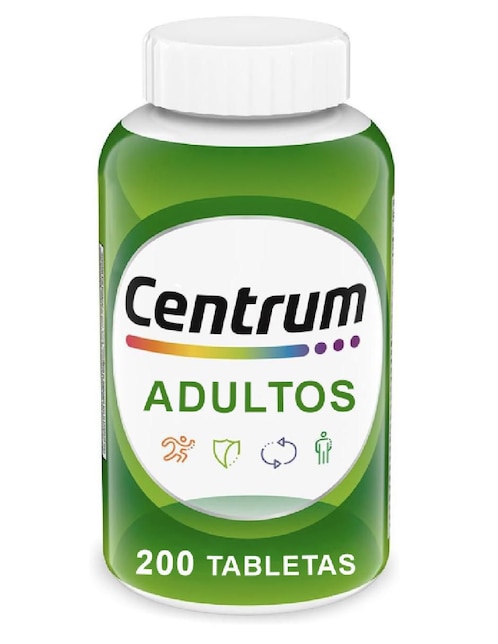 Multivitamínico suplemento alimenticio Centrum tabletas 1