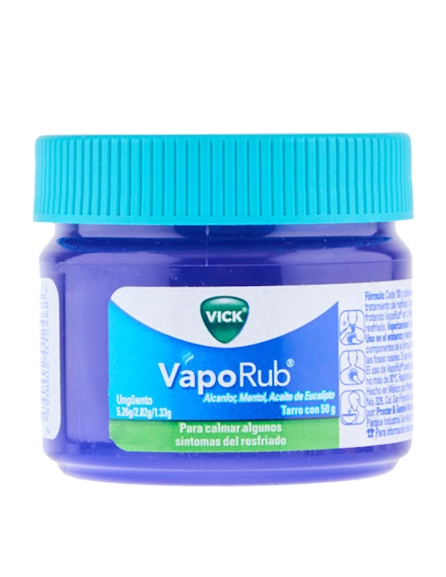 Bálsamo para gripe y tos Vaporub 1