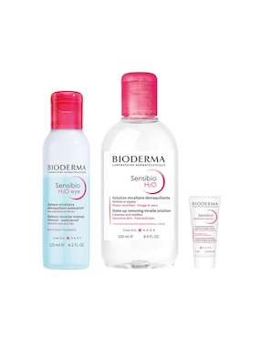 Desmaquillante kit rutina ideal para piel sensible Bioderma Sensibio