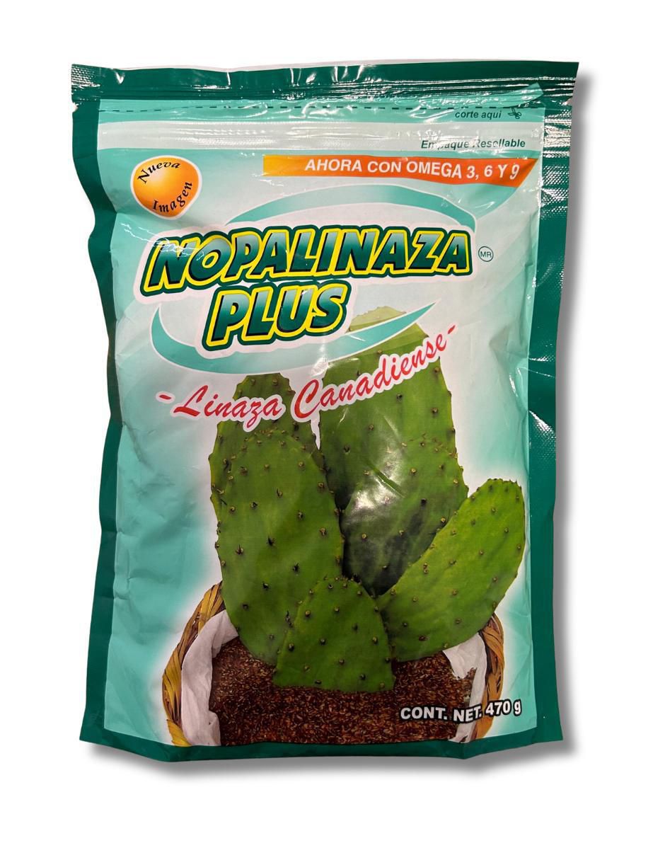 Nopalinaza Plus con linaza Canadiense 470 g Nopalinaza con omega 3 ...