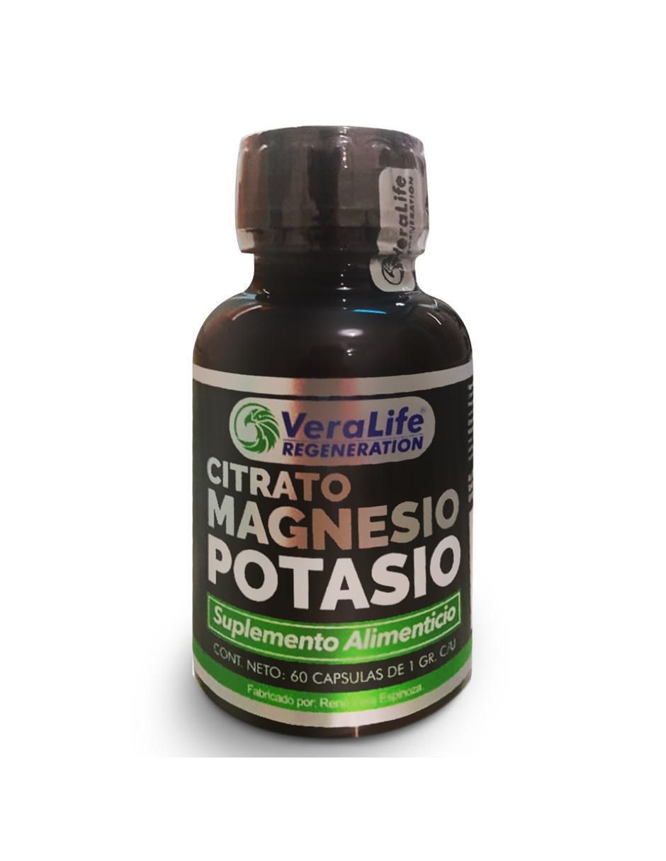Suplementos De Potasio Y Magnesio CITRATO DE MAGNESIO + CITRATO DE