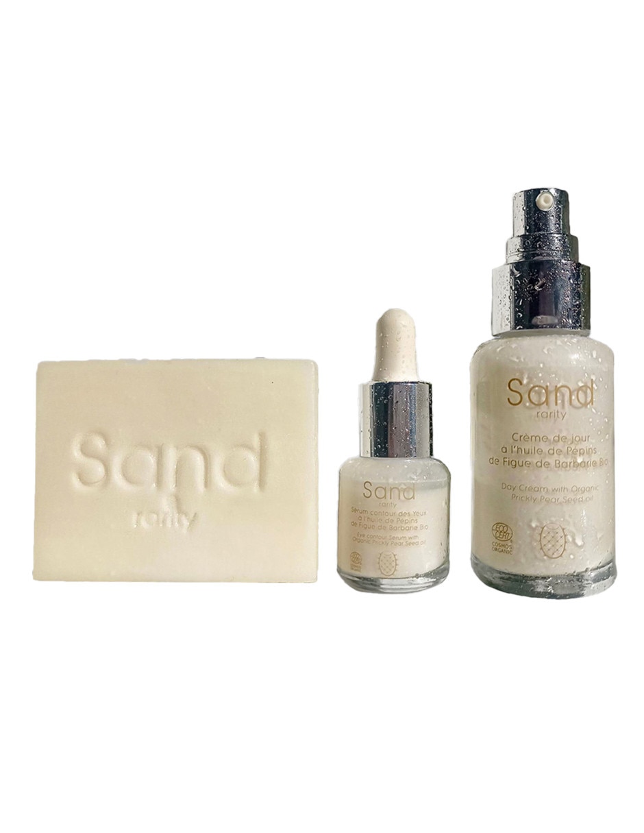 Kit tratamiento facial reparador Sand Rarity