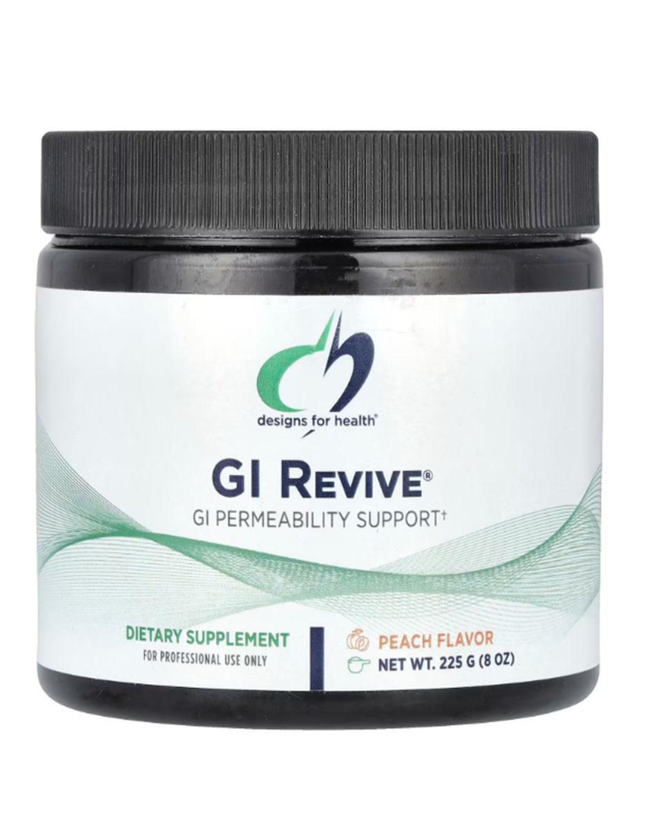 Gi revive Designs For Health con vitaminas y minerales sabor durazno
