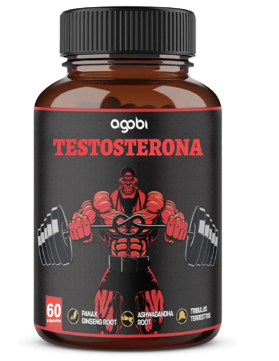 Testosterona Agobi con fenogreco, maca negra y tribulus de 60 cápsulas