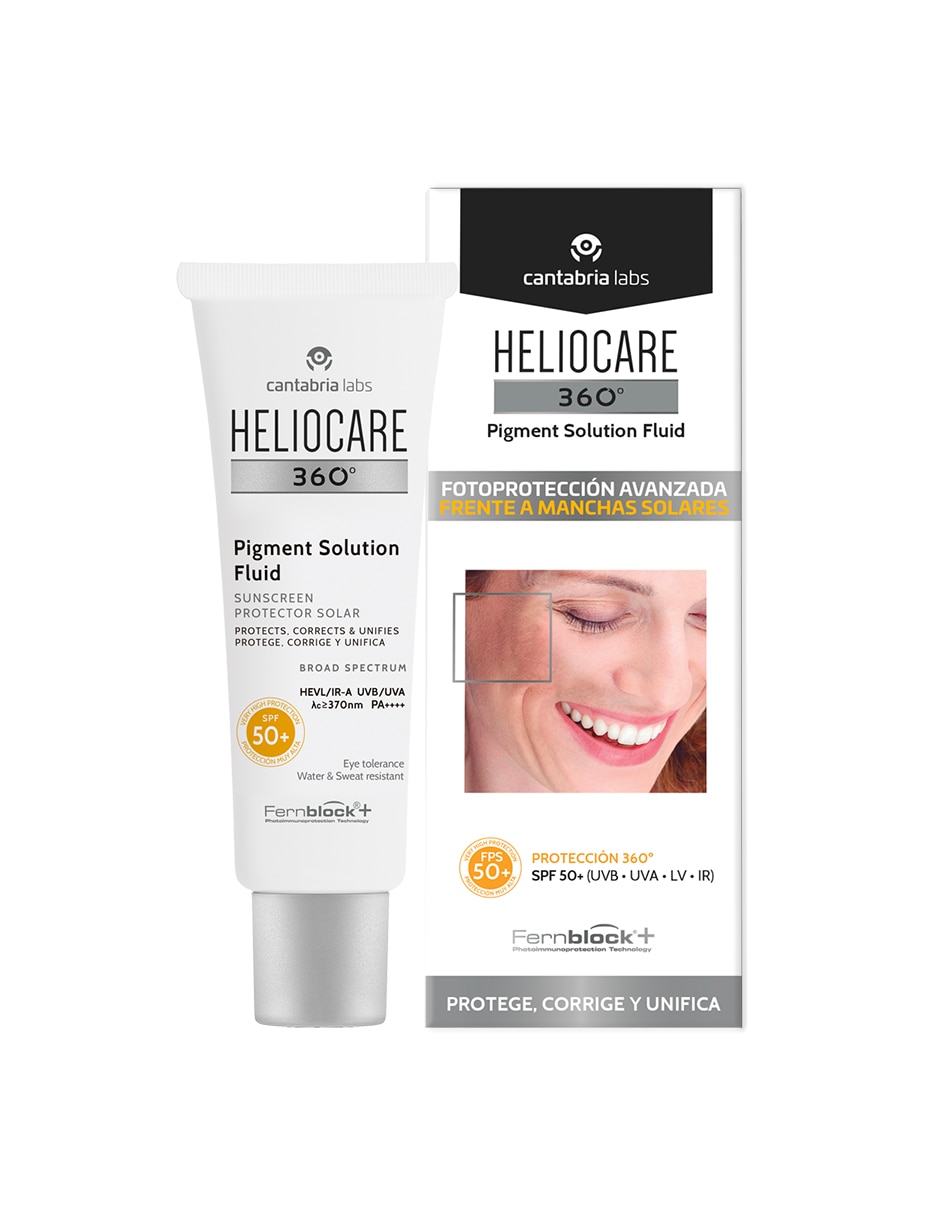 Protector solar FPS 50 Pigment Solution Fluid Heliocare